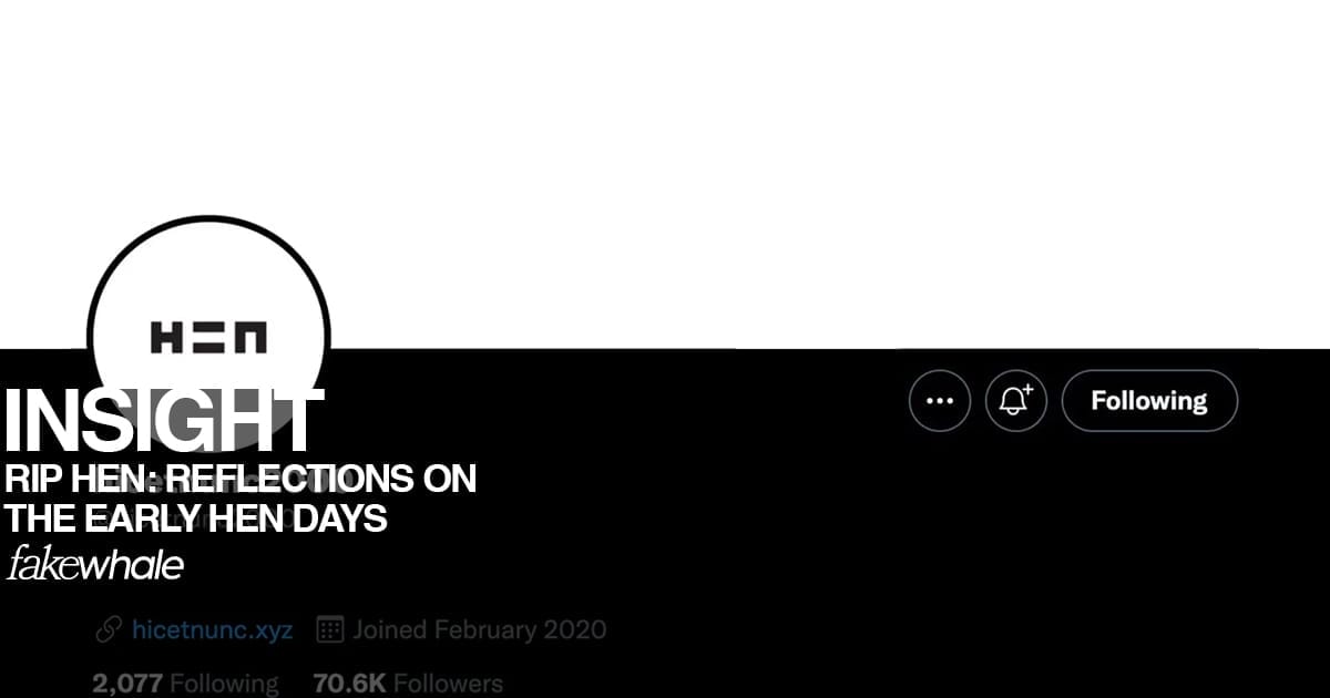 RIP HEN: Reflections on the Early HEN Days - Fakewhale LOG